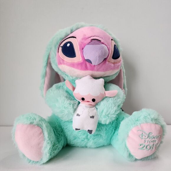 Disney | Toys | Disney Store 29 Lilo And Stitch Angel Bunny Mint Green ...